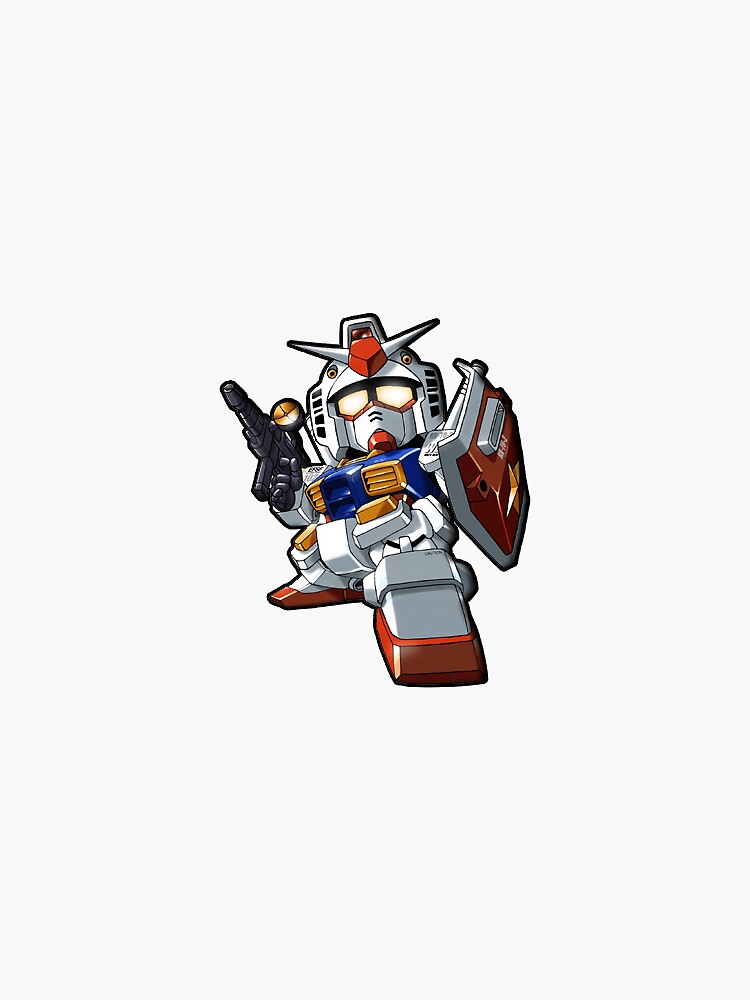 "SD Gundam" Sticker for Sale by nventz | Redbubble