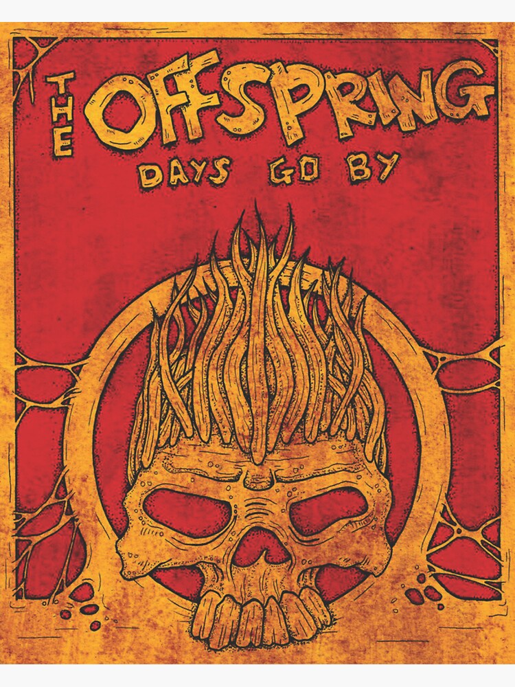 "the offspring logo" Sticker for Sale by honresty | Redbubble