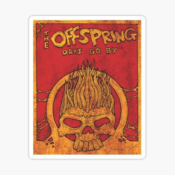 "the offspring logo" Sticker for Sale by honresty | Redbubble
