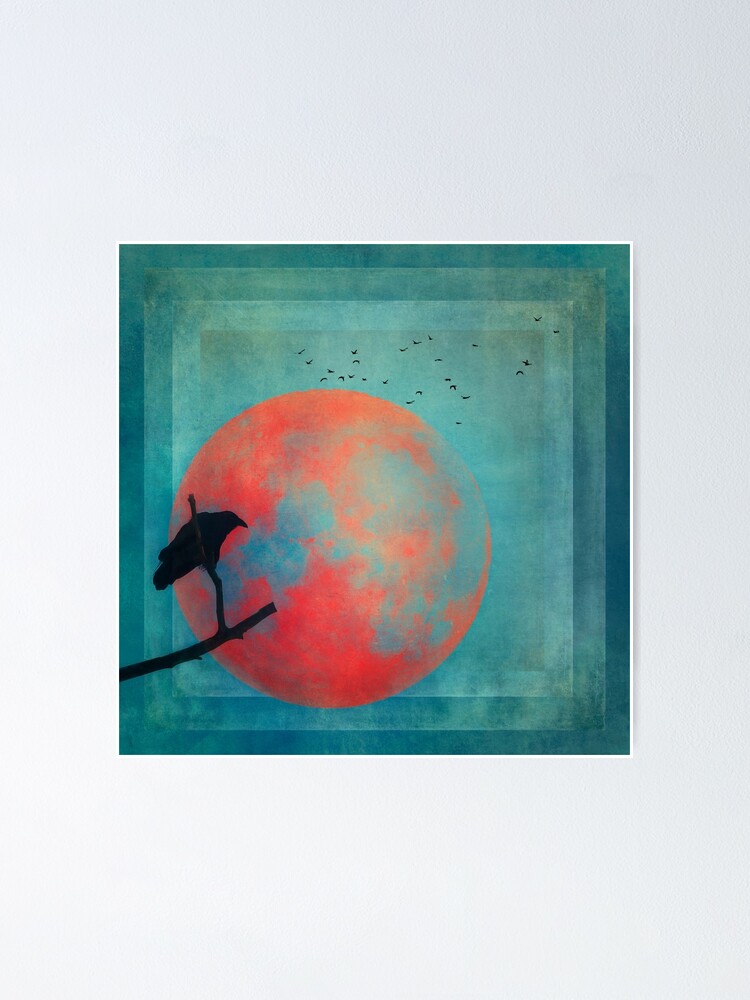 "Rust Moon" Poster for Sale by Mirror | Redbubble