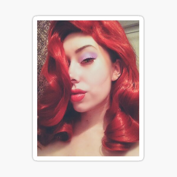 "Miss Britney Rae - Jessica Rabbit - STICKER ONLY!" Sticker for Sale by ...