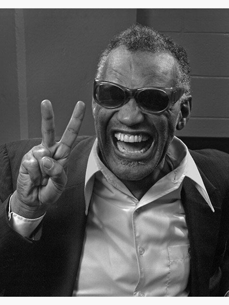 "Ray Charles High Quality Design" Sticker for Sale by IssamAl | Redbubble