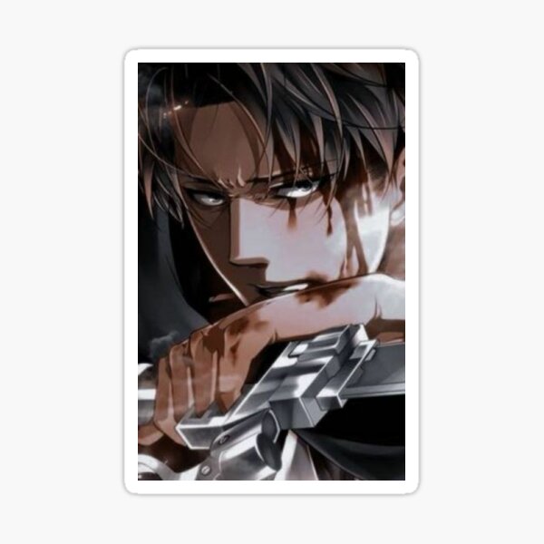 "Levi Ackerman " Sticker for Sale by kalps99 | Redbubble