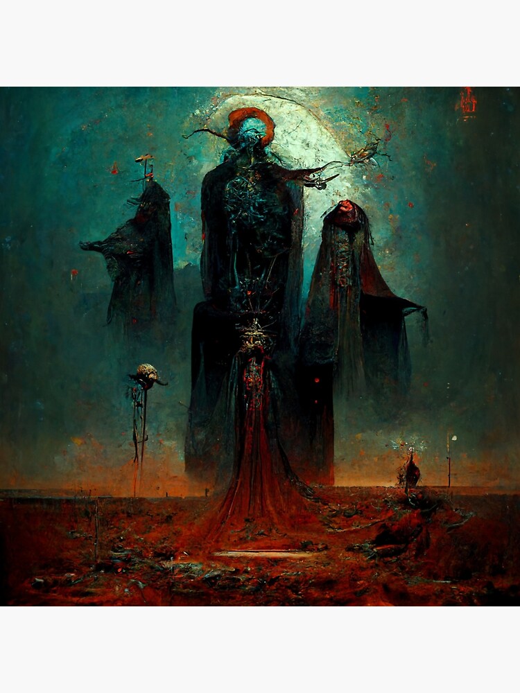 "Ritual Of The Dead" Poster for Sale by StickerThicker | Redbubble