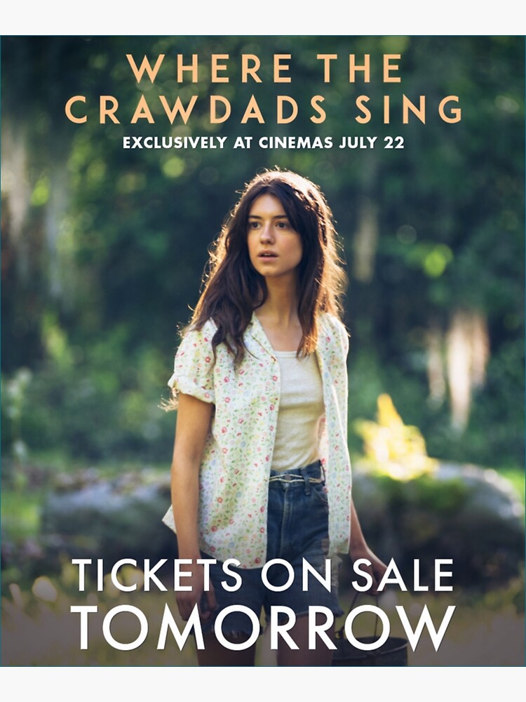 "Where The Crawdads Sing " Poster for Sale by TheLJCollective | Redbubble
