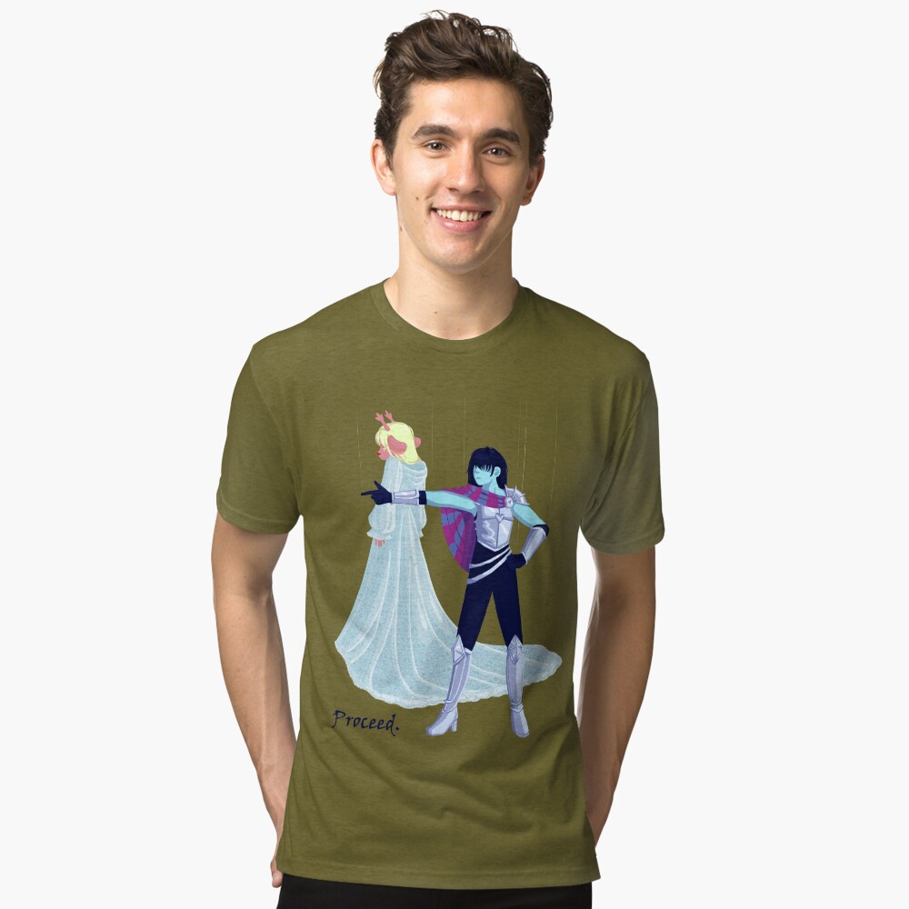 "Kris and Noelle "Proceed" in the Snowgrave Route" Art Board Print for ...