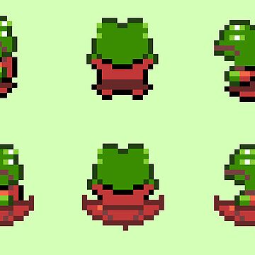 "Frog Madotsuki FR/LG Sprites" Sticker for Sale by Cassie-Hoygen ...