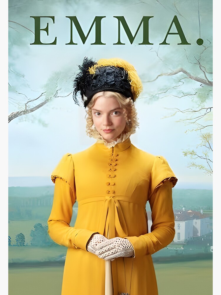 "Emma movie poster" Sticker for Sale by mcmahankristy | Redbubble
