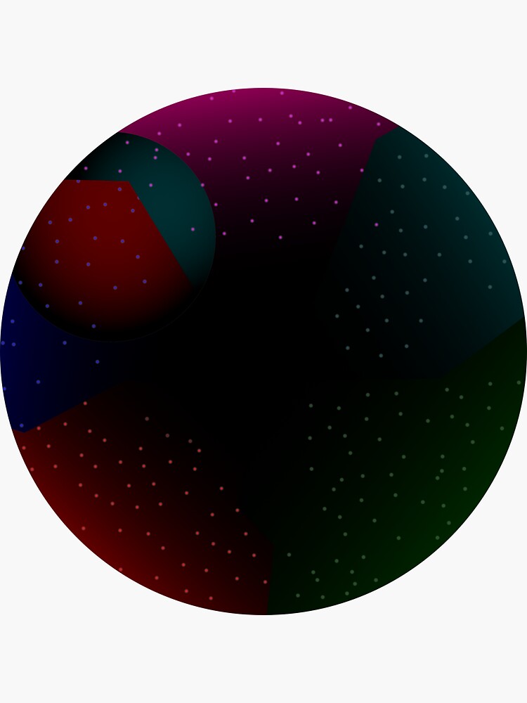 "Multiverse Collapse" Sticker for Sale by PhilMNDesigns | Redbubble