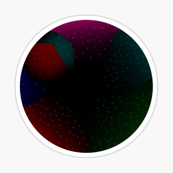 "Multiverse Collapse" Sticker for Sale by PhilMNDesigns | Redbubble