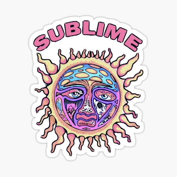 "sublime band merch" Sticker for Sale by enamrupiah | Redbubble