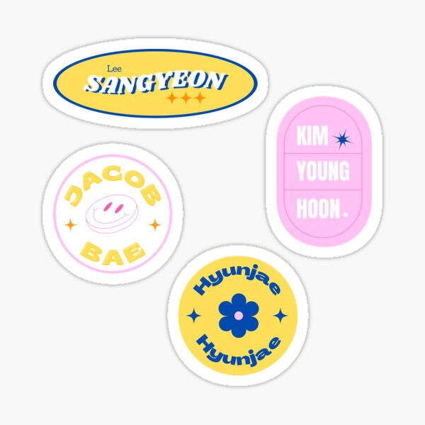 "The Boyz Hyung Line" Sticker for Sale by winniethebii | Redbubble