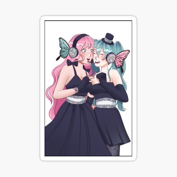 "Vocaloid Miku Luka" Sticker for Sale by WowBeva | Redbubble