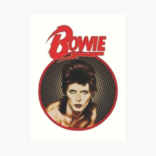 "david bowie logo" Art Print for Sale by apimembara99 | Redbubble