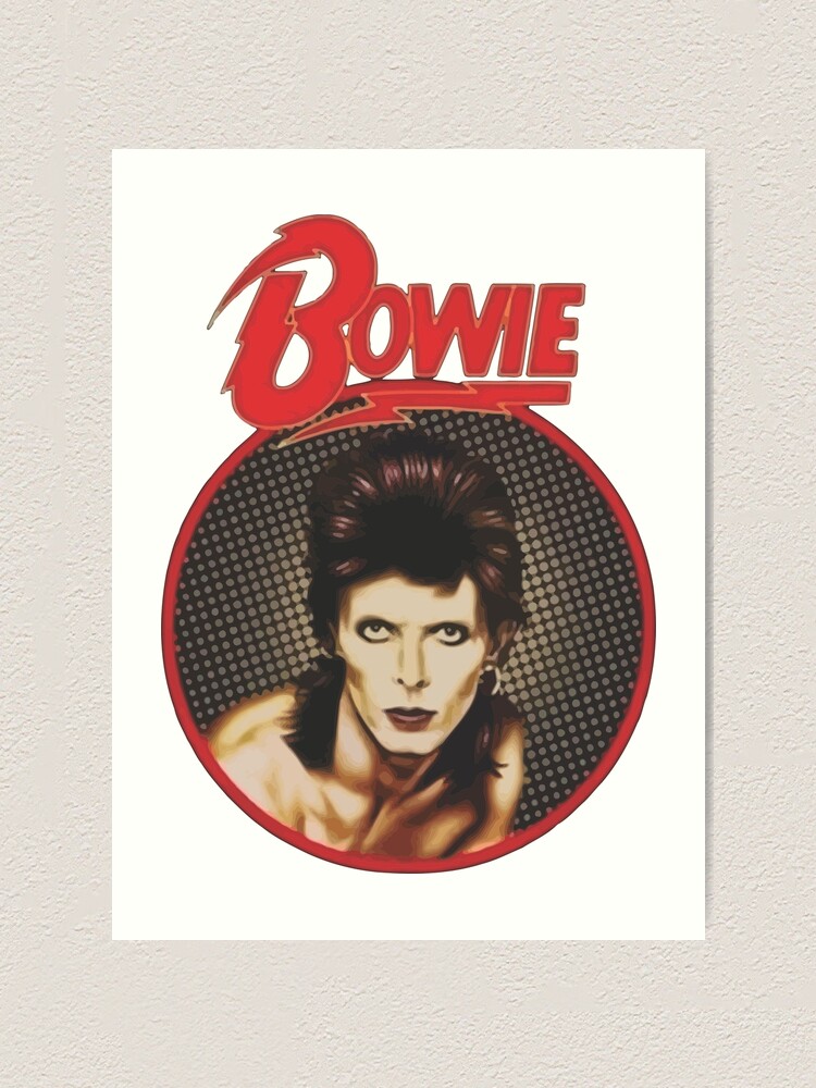 "david bowie logo" Art Print for Sale by apimembara99 | Redbubble