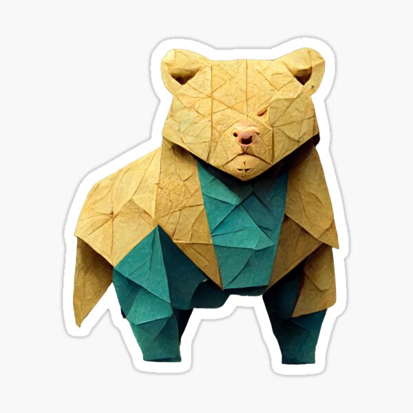 "Transparent Brown Bear" Sticker for Sale by thatpolyartist | Redbubble