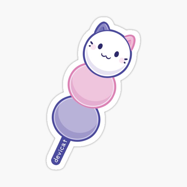 "CandiCat Dango - 2022" Sticker for Sale by devicatoutlet | Redbubble