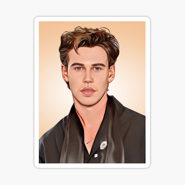 "Austin butler love " Sticker for Sale by SHAIKYDESIGN | Redbubble