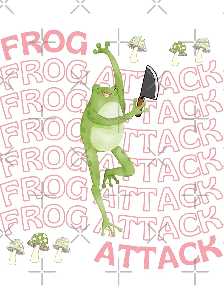 "Cute Cartoon Kawaii Frog holding knife | adorable knife animals ...