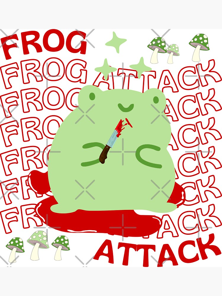 "Cute Cartoon Kawaii Frog holding knife | adorable knife animals ...