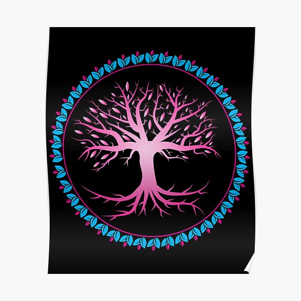 "Yggdrasil valhalla tree of life" Poster for Sale by GOOD-TIME | Redbubble