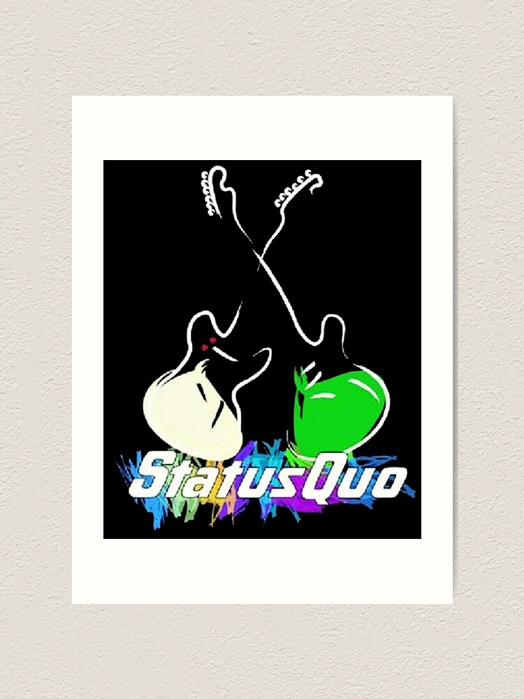 "status quo best album logo" Art Print for Sale by RevaBCurry | Redbubble