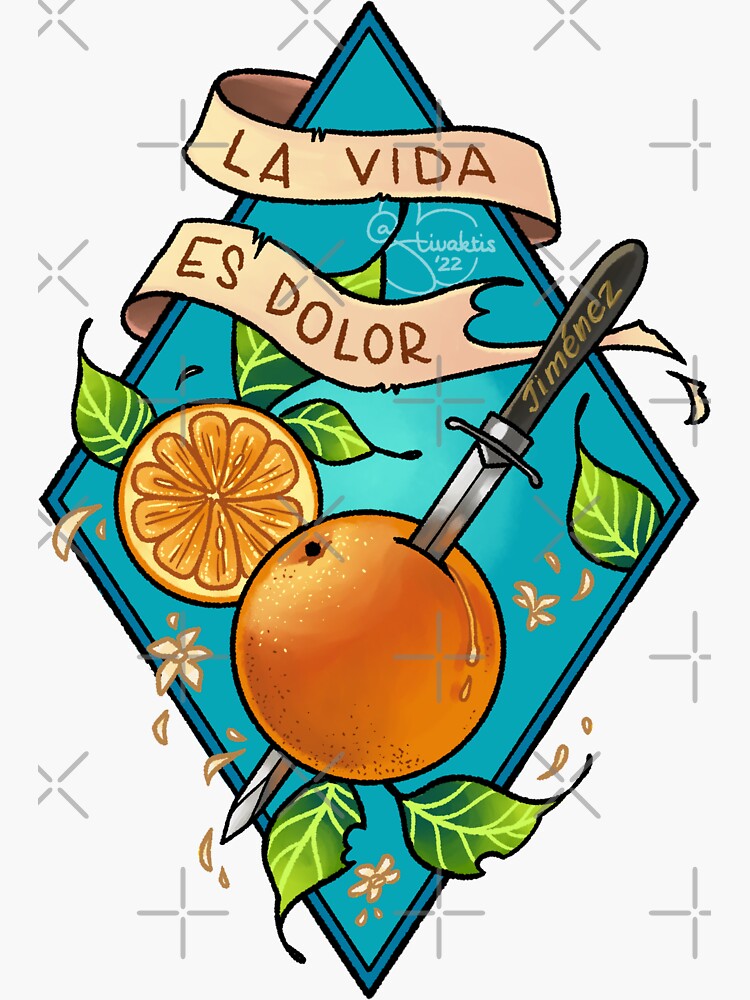 "OFMD - La Vida Es Dolor" Sticker for Sale by Steve Stivaktis | Redbubble