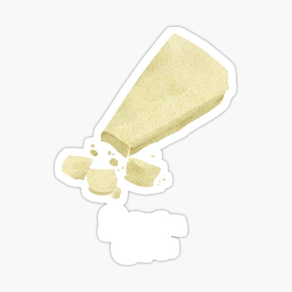 "Parmesan cheese " Sticker for Sale by Domi2410 | Redbubble