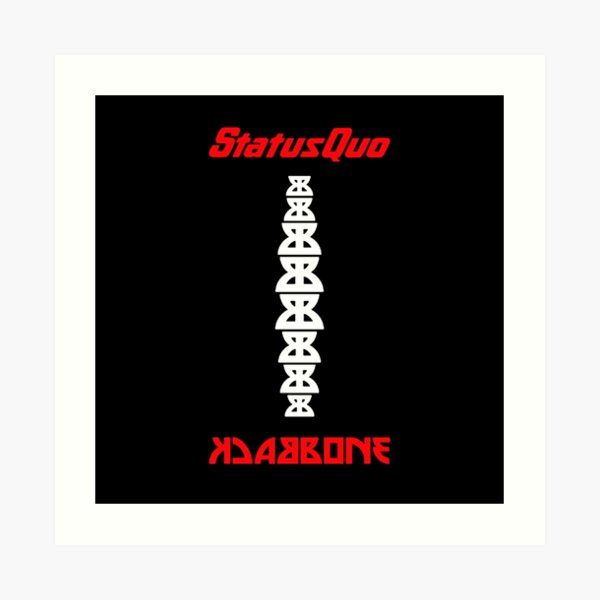 "status quo best album logo" Art Print for Sale by RevaBCurry | Redbubble