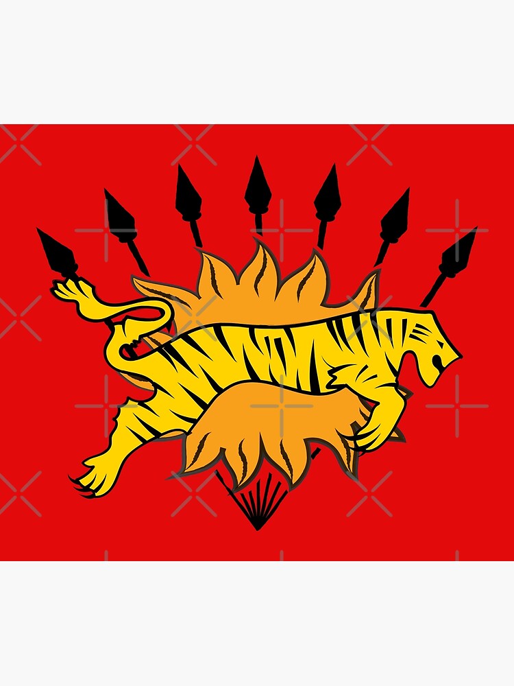 "Chola sigil flag ponniyin selvan " Poster for Sale by arstudioz ...