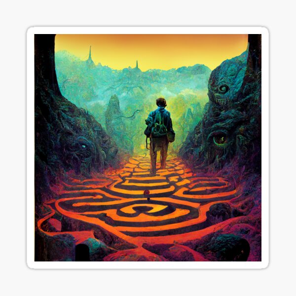 "Quest" Sticker for Sale by WeirdPower | Redbubble