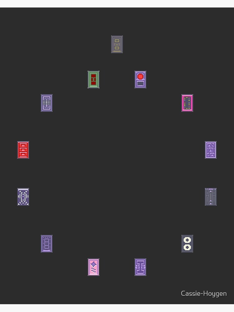 "Yume Nikki Nexus Doors FR/LG Sprites" Art Board Print for Sale by ...