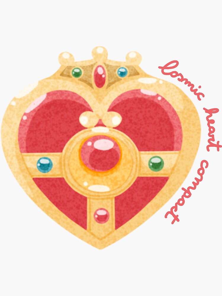 "Sailor Moon's Cosmic Heart Compact" Sticker for Sale by Karla-Kiky ...