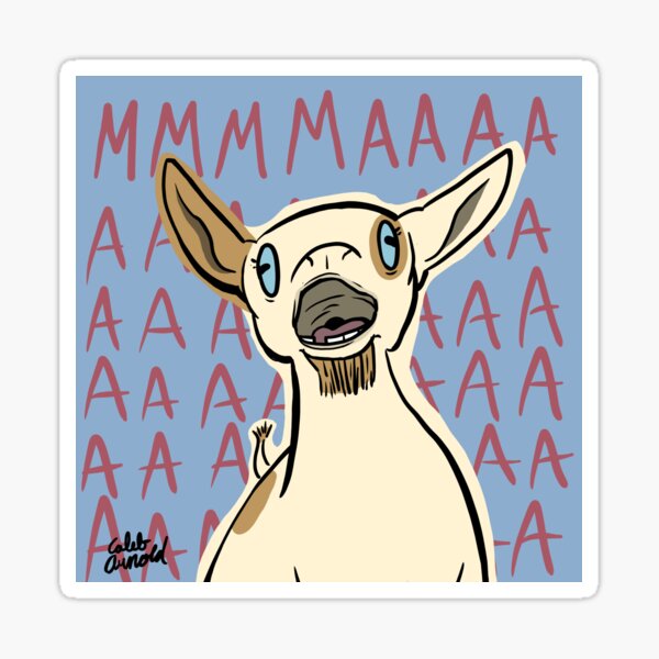 "The Scream" Sticker for Sale by Silverfox112 | Redbubble