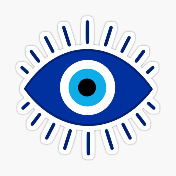 "Magic Eye" Sticker for Sale by zzodiacdesignss | Redbubble