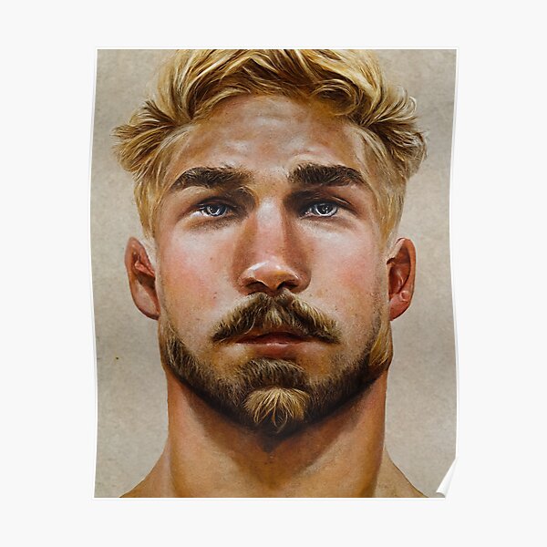 "Prototype of a Hot Guy I'd go With for a Weekend" Poster for Sale by ...