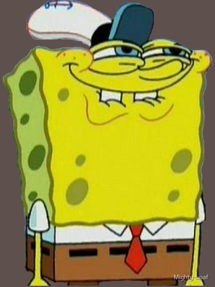 "Smug Spongebob Face" T-shirt for Sale by Mighty-Loaf | Redbubble ...