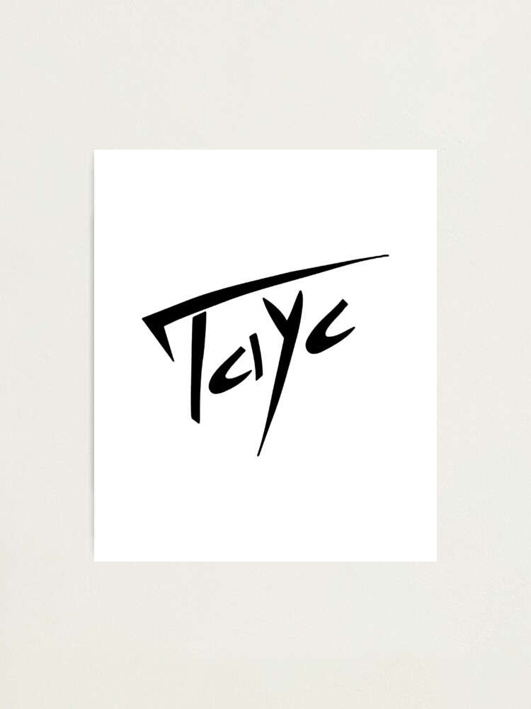 "Tayc logo" Photographic Print for Sale by RAPORI | Redbubble