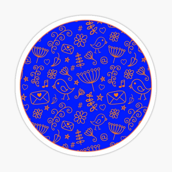 "Different Kind Of Orange Patterns" Sticker for Sale by atroffire ...