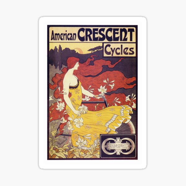 "American Crescent Cycles by Frederick Winthrop Ramsdell. Vintage ...