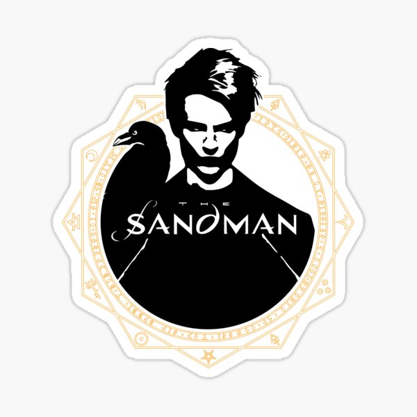"the sandman Pentagram" Sticker for Sale by designarmyofone | Redbubble