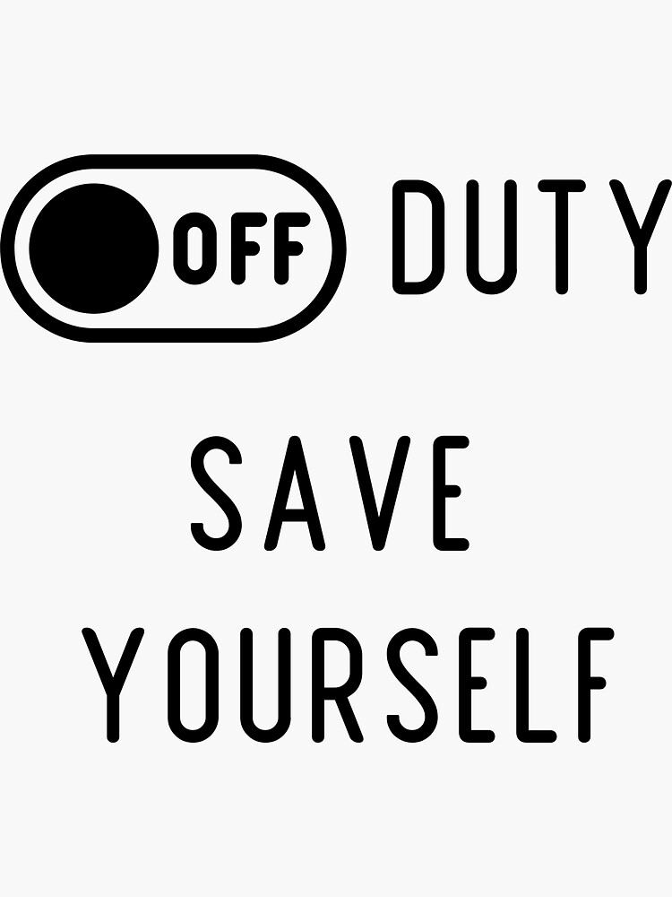 "Doctor off duty save yourself for workers & medical staff who are off ...