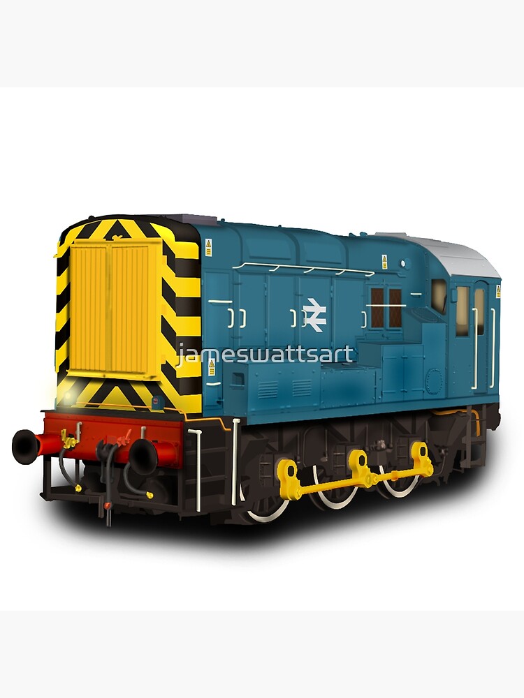"Class 08 Diesel Shunter" Poster for Sale by jameswattsart | Redbubble
