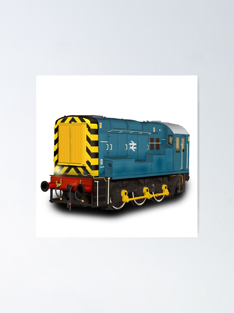 "Class 08 Diesel Shunter" Poster for Sale by jameswattsart | Redbubble