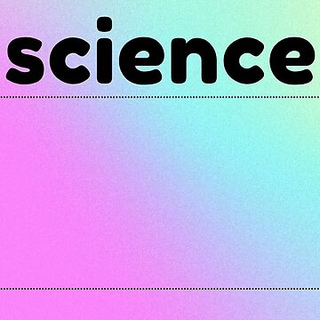 "Science name tag " Sticker for Sale by Lorena-designs | Redbubble