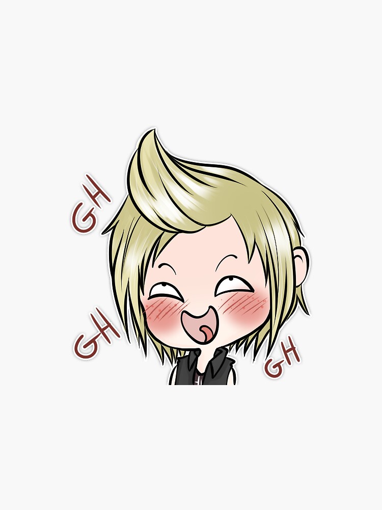 "ghgh" Sticker for Sale by KanaHyde | Redbubble