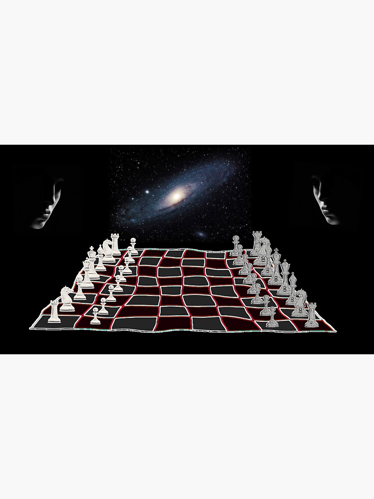 "Cosmic Chess Board" Sticker for Sale by CCdesigners | Redbubble
