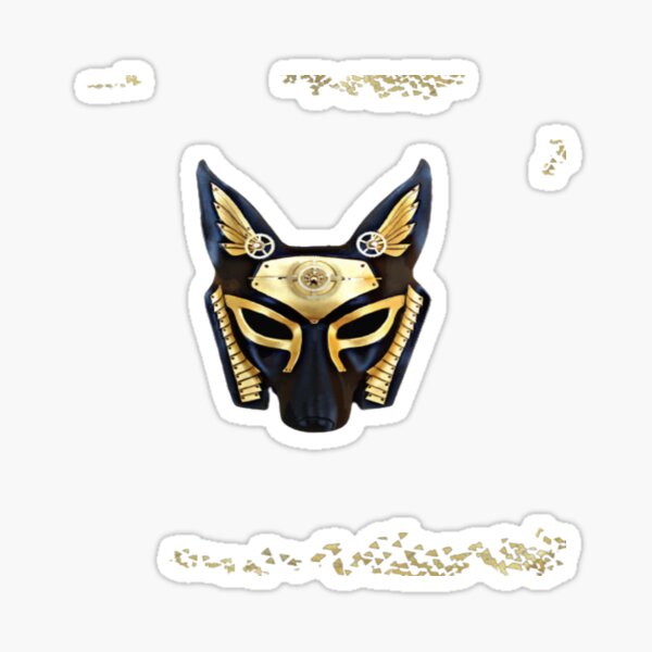 "Anubis" Sticker for Sale by Jovana-Design1 | Redbubble