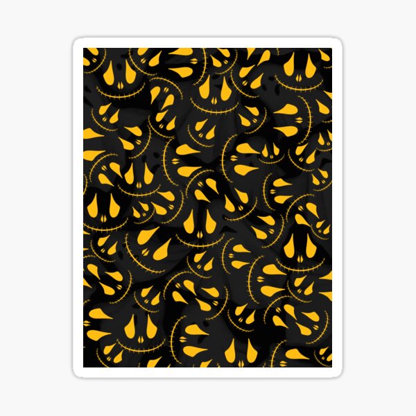 "Halloween scary face" Sticker for Sale by artwork1306 | Redbubble