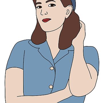 "Greta" Sticker for Sale by TheDevilsArt | Redbubble